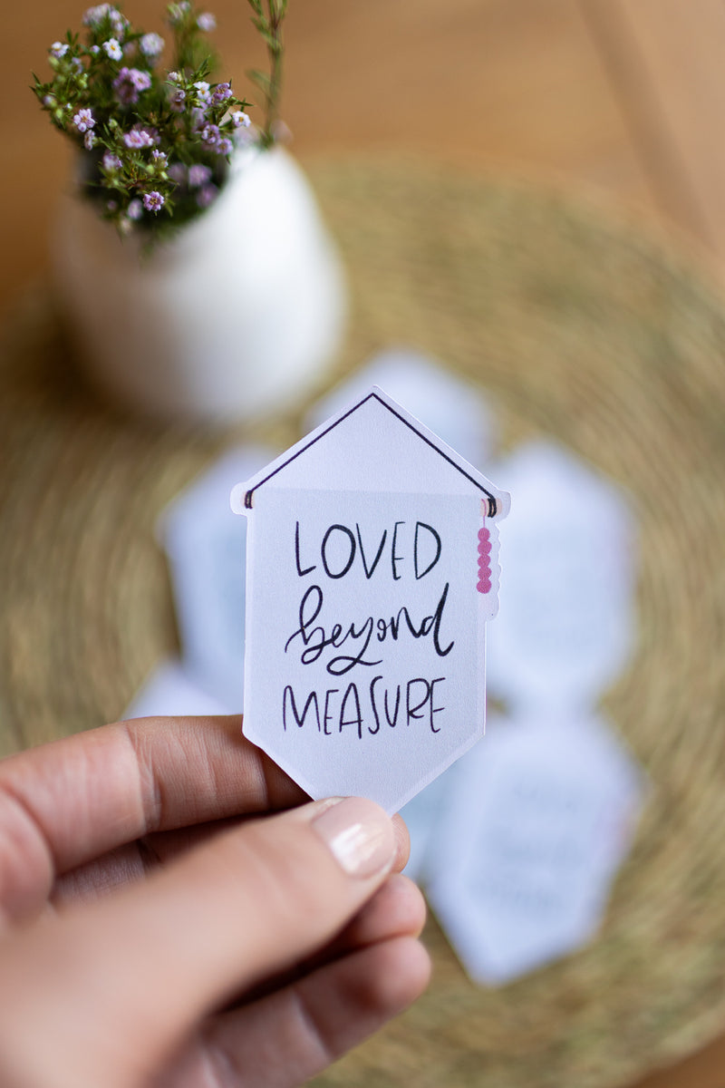 Loved beyond measure sticker – Tday.co.za